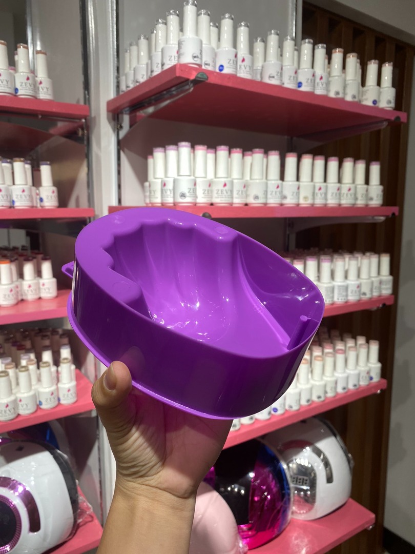 VIOLET PLASTIC HAND WASHING BOWL, Beauty & Personal Care, Hands & Nails ...