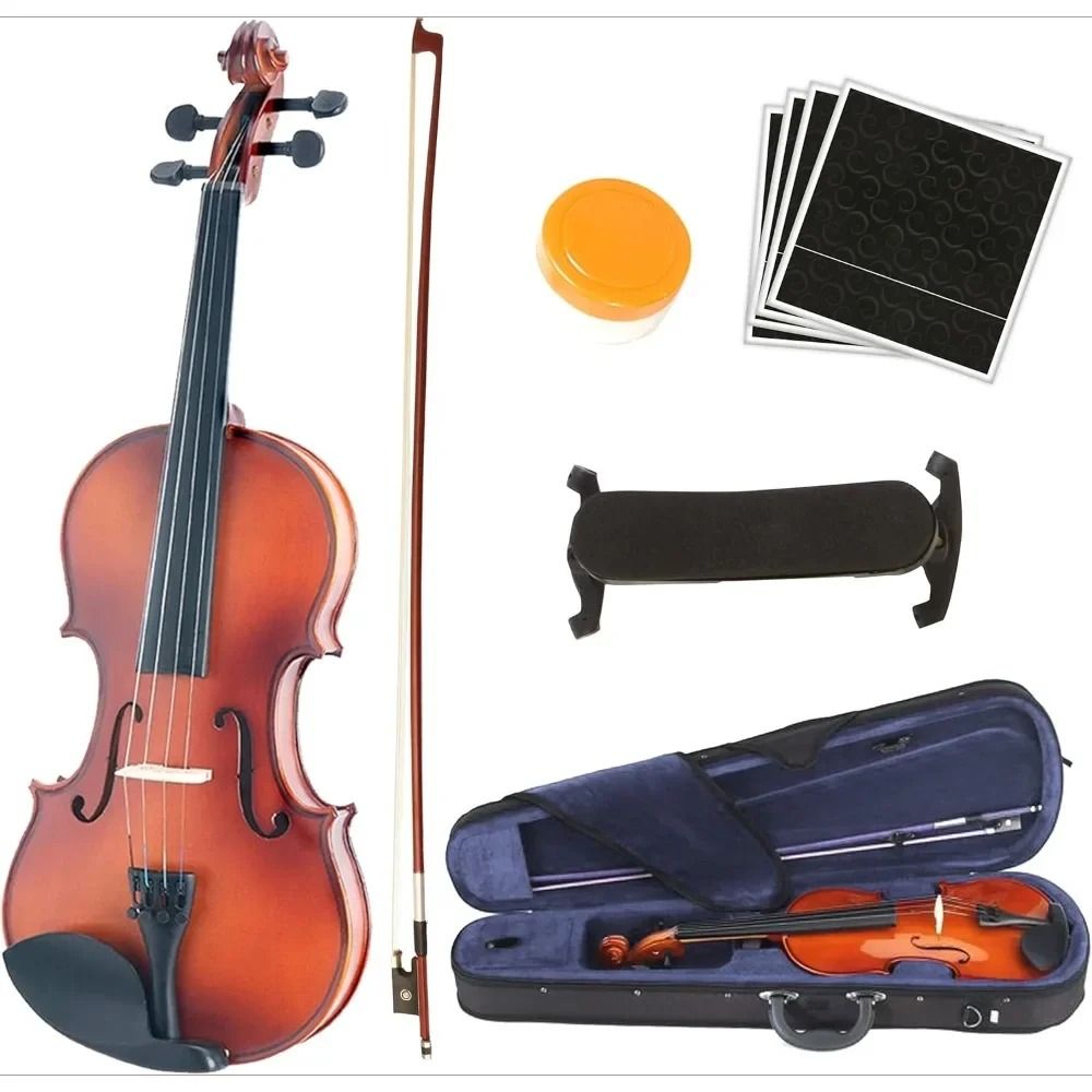 Violin for Beginners, Beginner Kit for Student W/Hard Case, Rosin, Bow ...