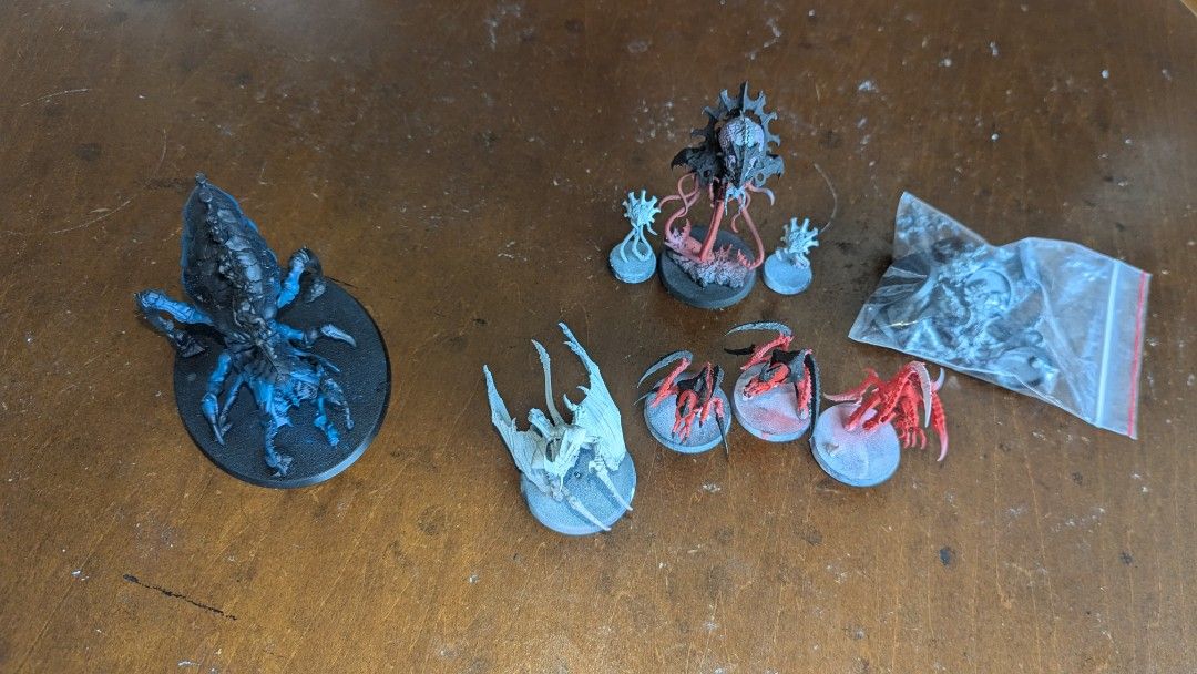 Warhammer 40k Tyranid force. Neuro-tryant, Hobbies & Toys, Toys & Games ...
