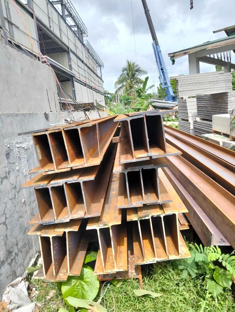 Wide Flange, I beam, H beam, Tubular, Angle, Ms plate, Steel decking ...