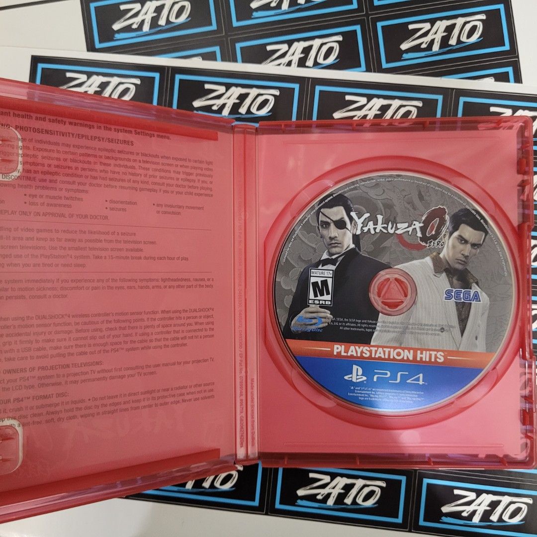 Yakuza Zero PlayStation Hits Edition (PS4 R1 Used), Video Gaming, Video ...