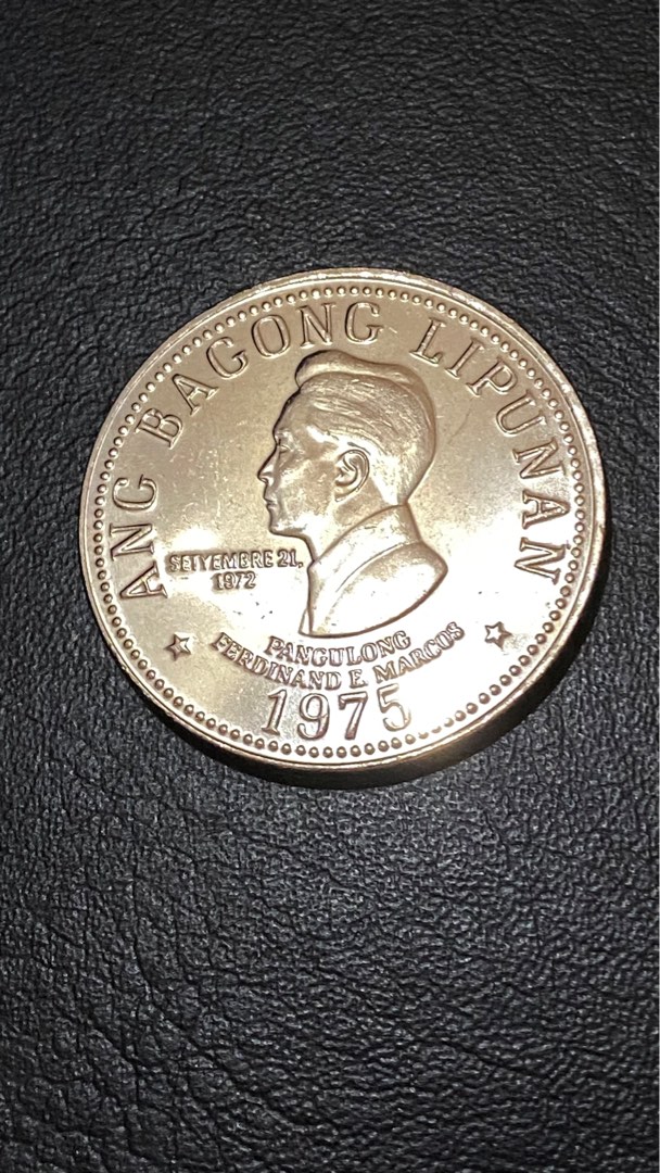 1975 ABL 5 Piso Uncirculated Coin, Hobbies & Toys, Memorabilia ...