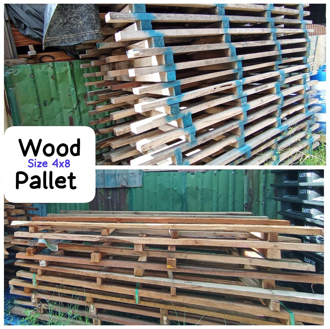 4x8 wood pallet, Furniture & Home Living, Outdoor Furniture on Carousell