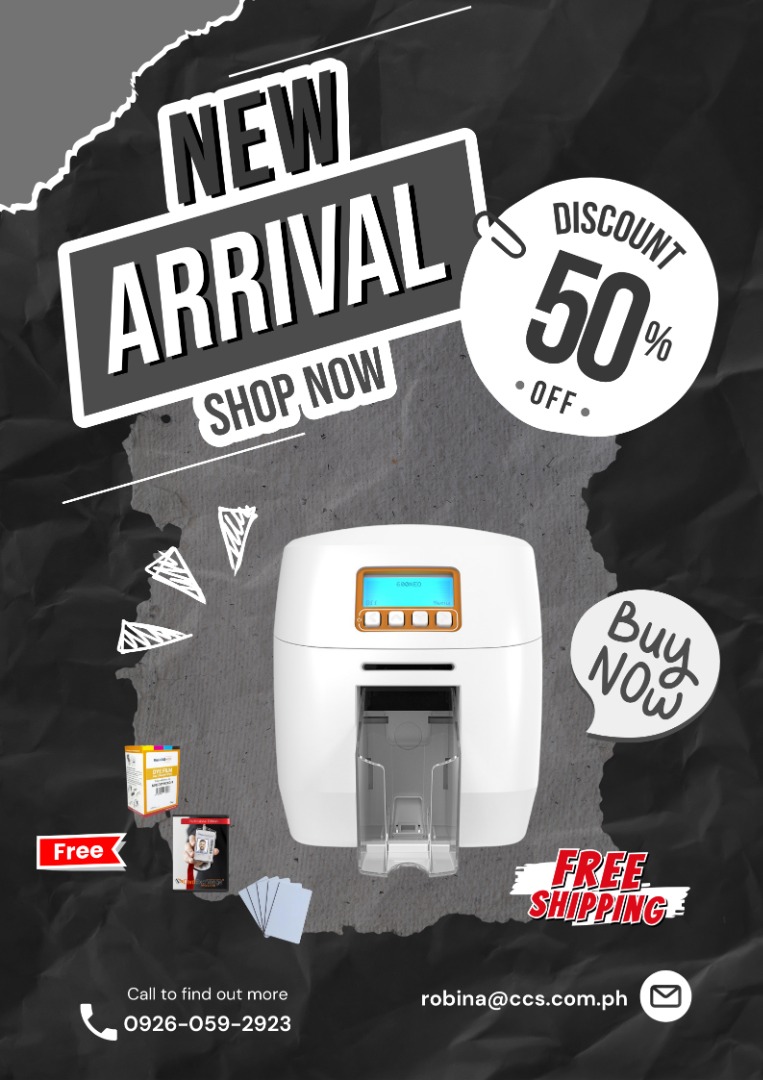 600 NEO ID CARD PRINTER DUAL SIDED, Computers & Tech, Printers ...