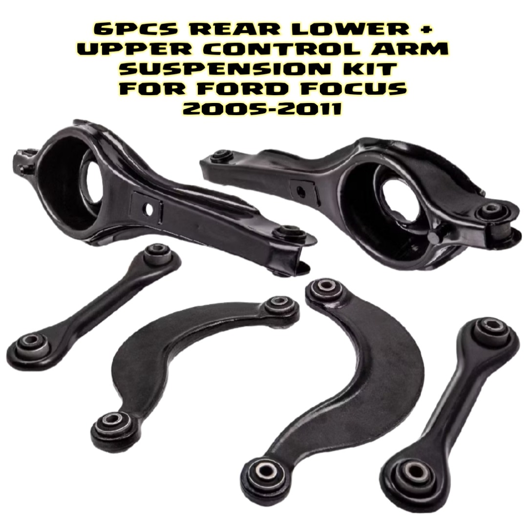 6pcs rear lower and upper control arm suspension kit for ford focus ...