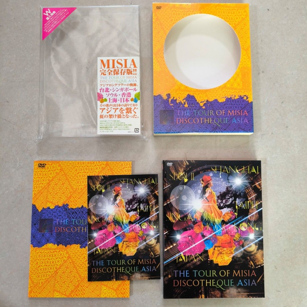 99%new 限量日本版 MISIA米希亞-THE TOUR OF MISIA DISCOTHEQUE ASIA [DVD] / 2013年 ...