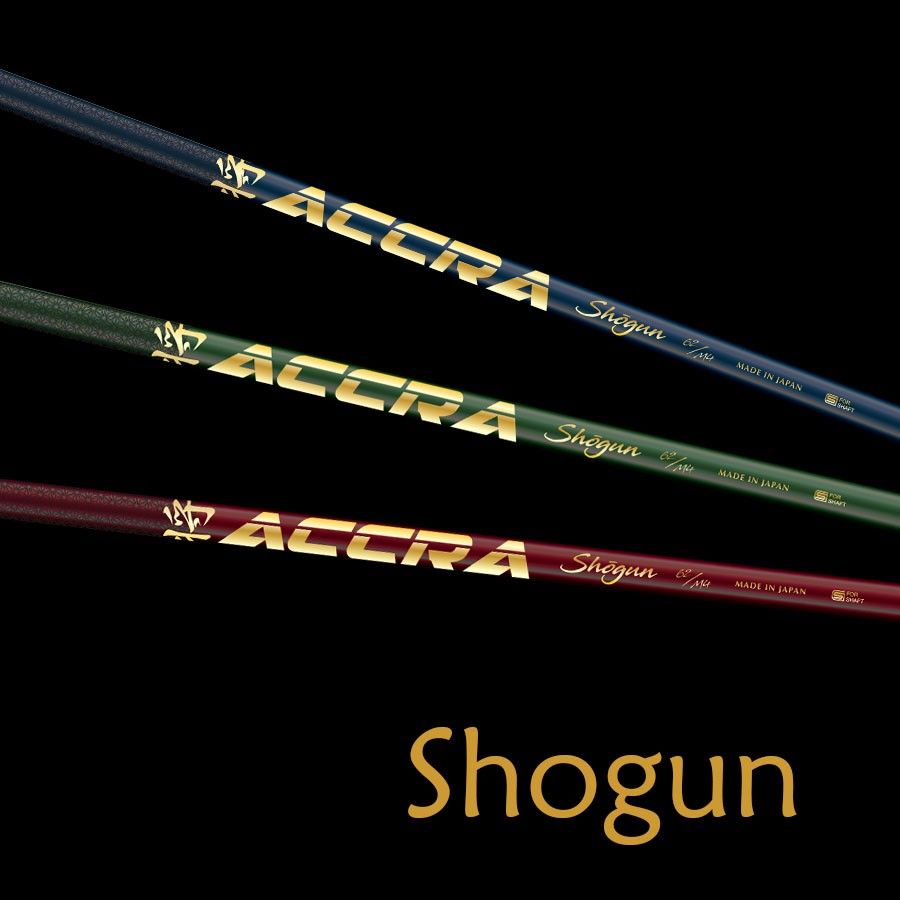 NEW 2024 Accra SHOGUN Driver Shafts - Accra's new premium flagship ...