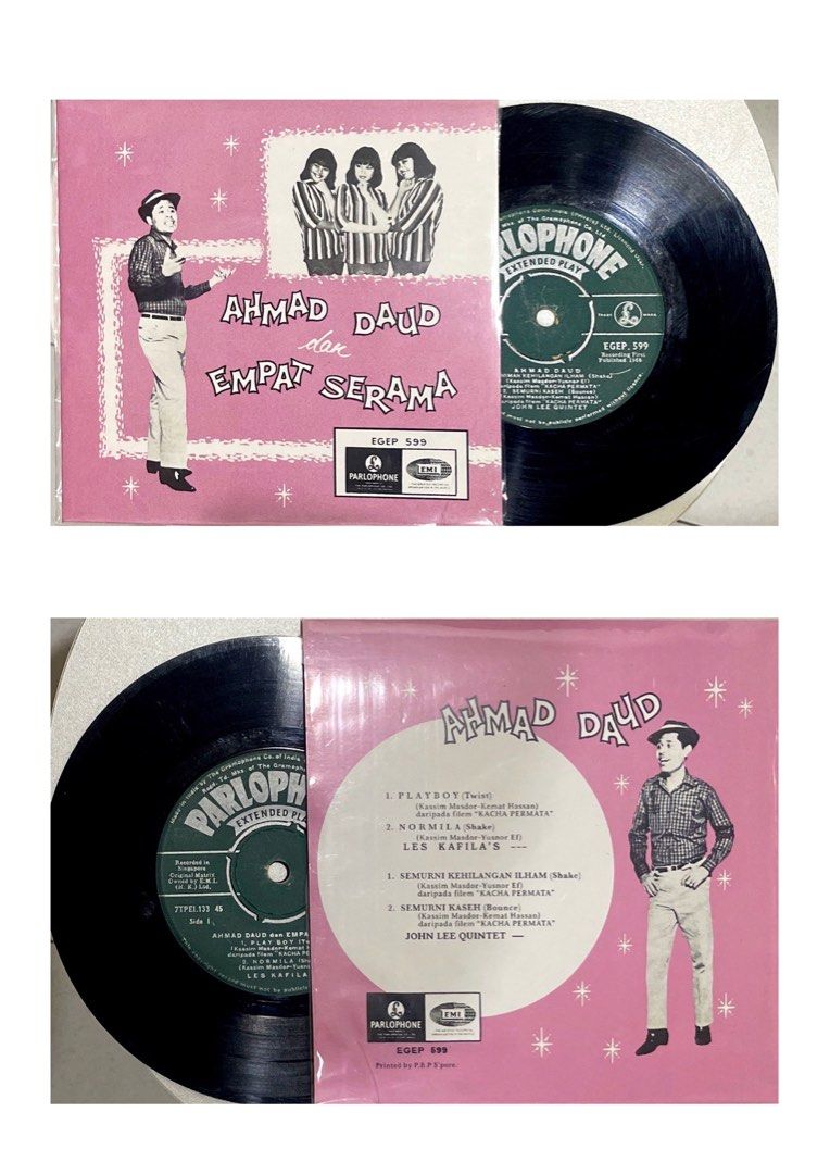 Ahmad Daud & 4 Serama, Hobbies & Toys, Music & Media, Vinyls on Carousell