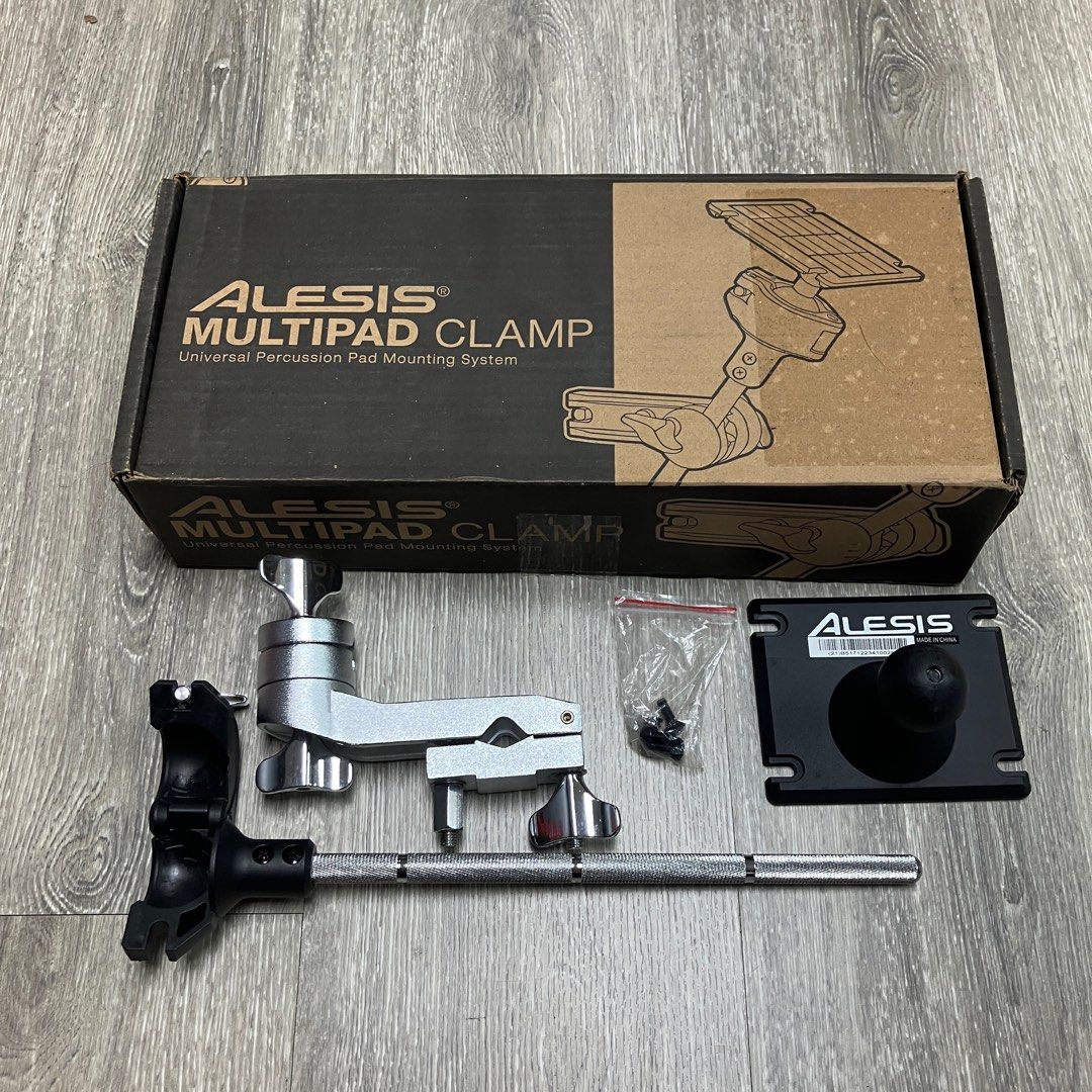 Alesis Multipad Clamp Universal Percussion Pad Mounting System, Audio ...