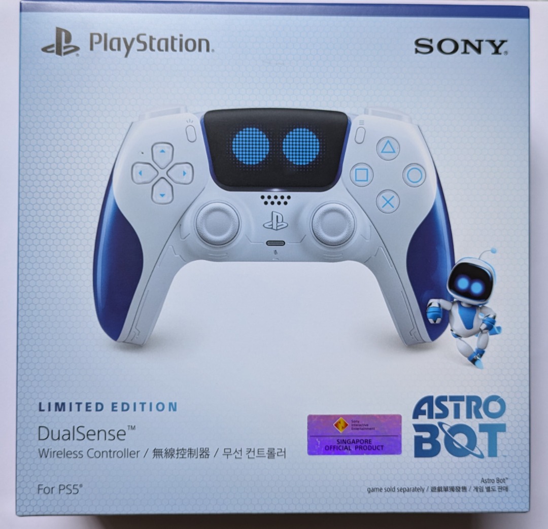 Astro Bot Limited Edition Dualsense Controller (PS5), Video Gaming ...
