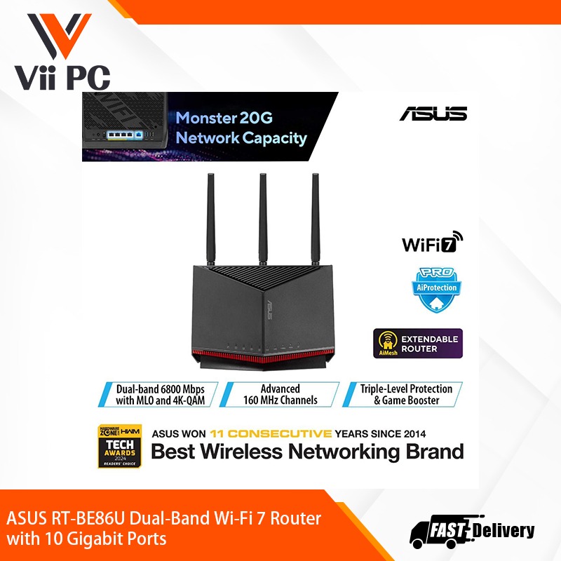 ASUS ROG GT-BE98 BE25000 /BQ16 1PACK/2PACK /RT-BE88U /RT-BE88U /RT ...