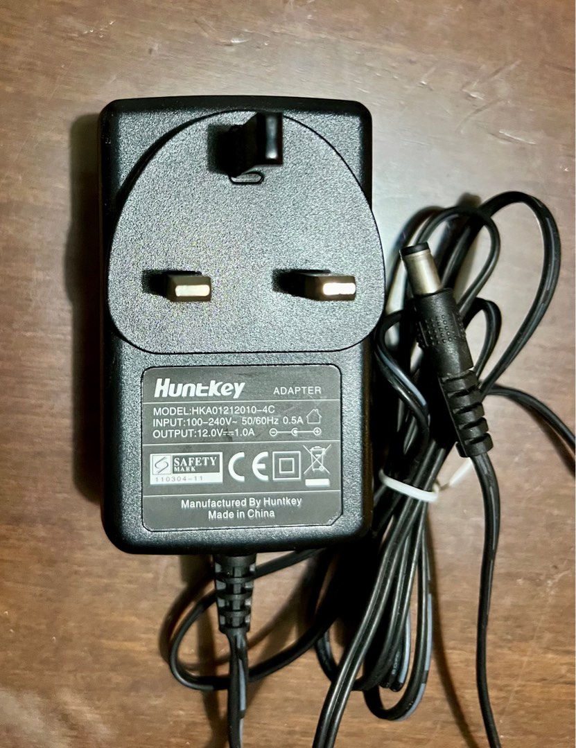 Authentic Huntkey HKA01212010-AC 12V 2A 24W AC DC Adapter Power Supply ...