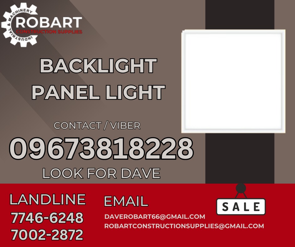 BACKLIGHT PANEL LIGHT, Commercial & Industrial, Industrial Equipment on ...