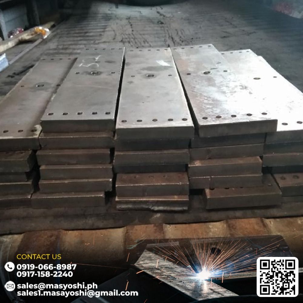 Base Plate | Anchor Bolt | Cut Size MS Plate | Tubular | HSS | 16mm ...