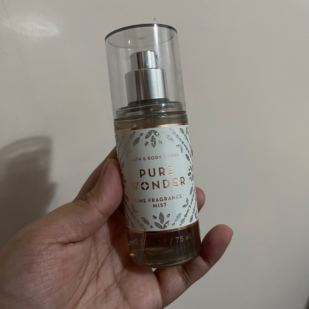 Bath and Body Works Pure Wonder Mini Perfume Spray, Beauty & Personal ...