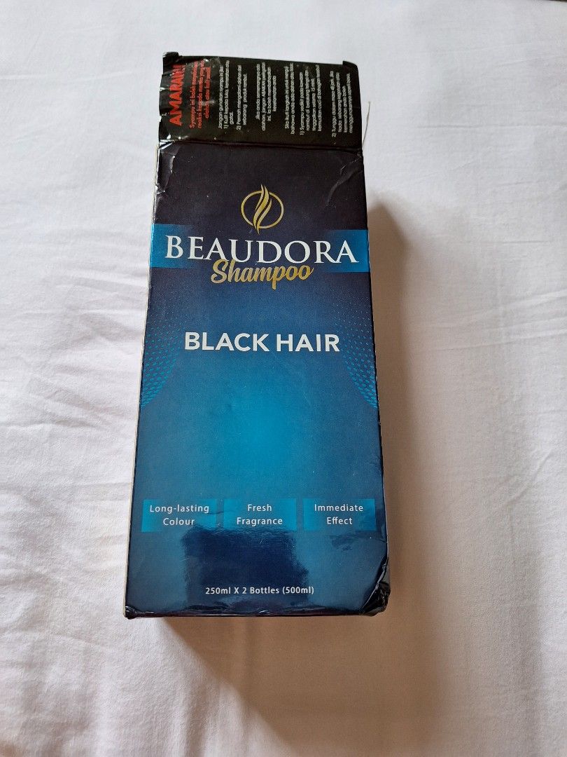 Beaudora Black Hair/ Hair Dye Shampoo, Beauty & Personal Care, Hair ...