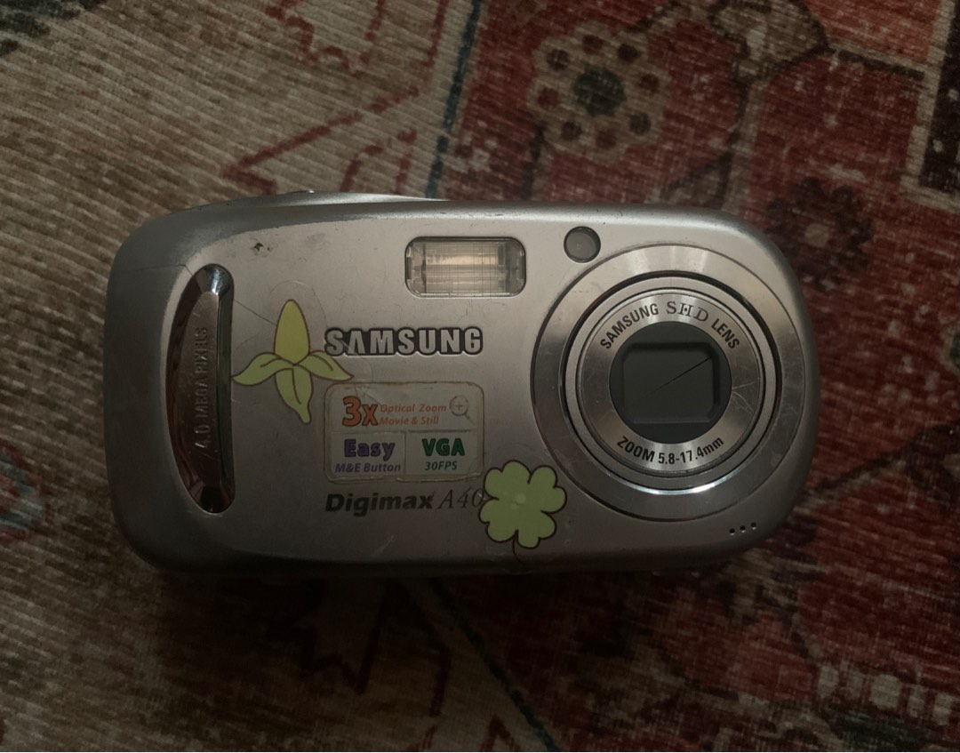Camera pocket digital Samsung digimax a40 low mp,not fujifilm, luminix ...