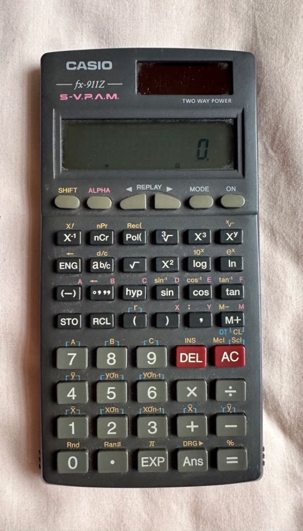 CASIO FX 911Z CALCULATOR, Computers & Tech, Office & Business ...