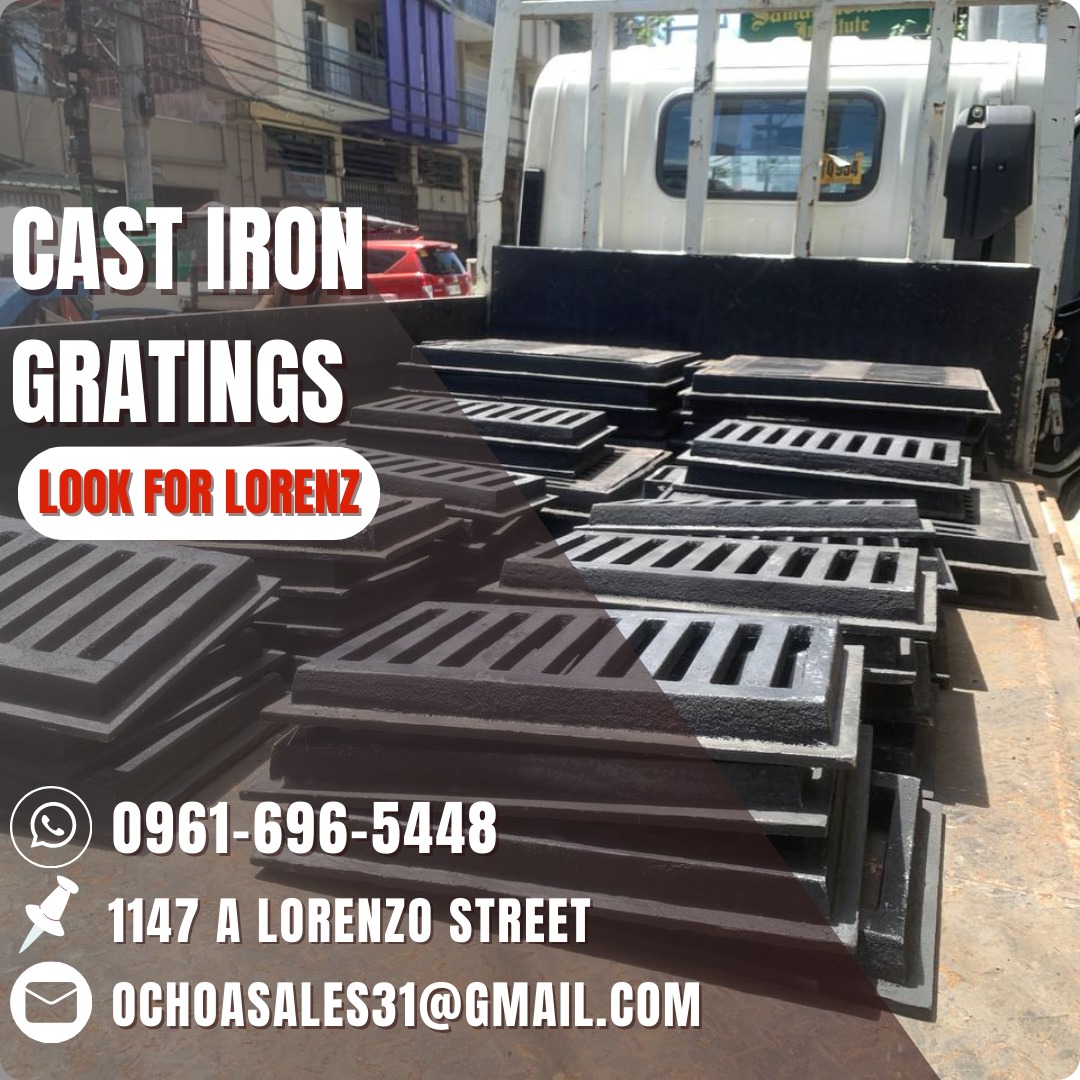 CAST IRON GRATINGS, Commercial & Industrial, Construction & Building ...