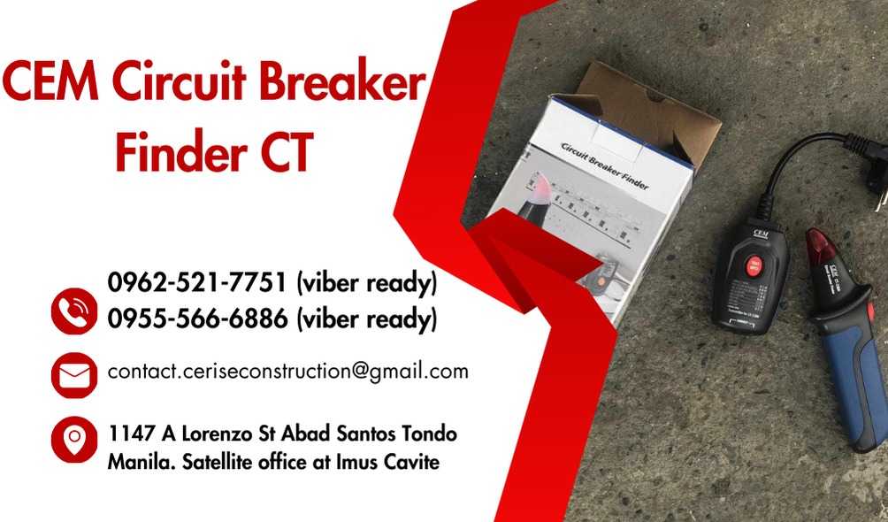 CEM Circuit Breaker Finder CT, Commercial & Industrial, Construction ...