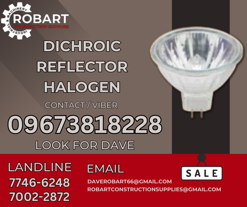 DICHROIC REFLECTOR HALOGEN, Commercial & Industrial, Industrial ...
