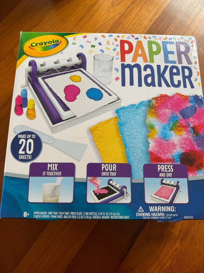 Educational paper making set, Hobbies & Toys, Toys & Games on Carousell