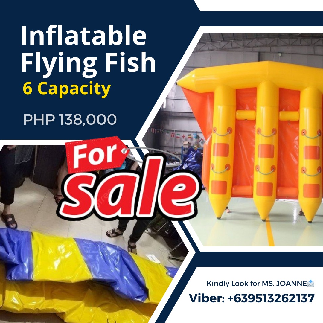 for Sale Inflatable Flying Fish 6 Capacity, Everything Else, Others on ...