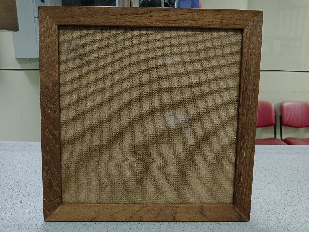 Frame picture bingkai kayu lama mybe jati vintage koleksi collection ...