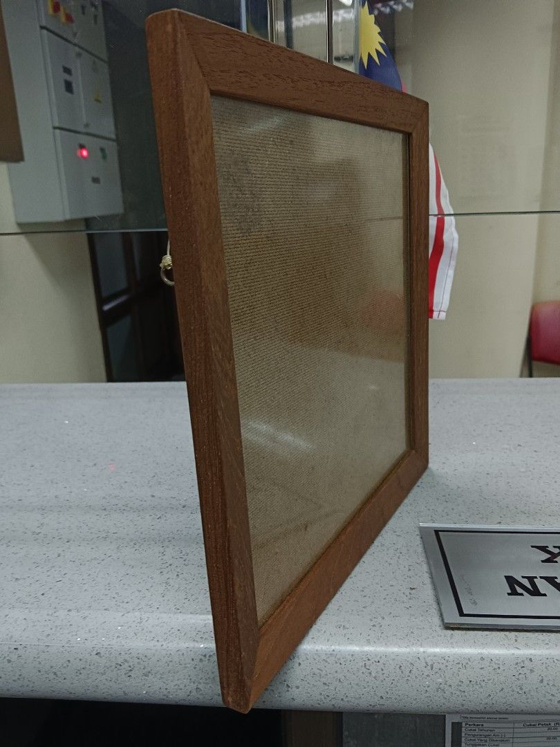Frame picture bingkai kayu lama mybe jati vintage koleksi collection ...