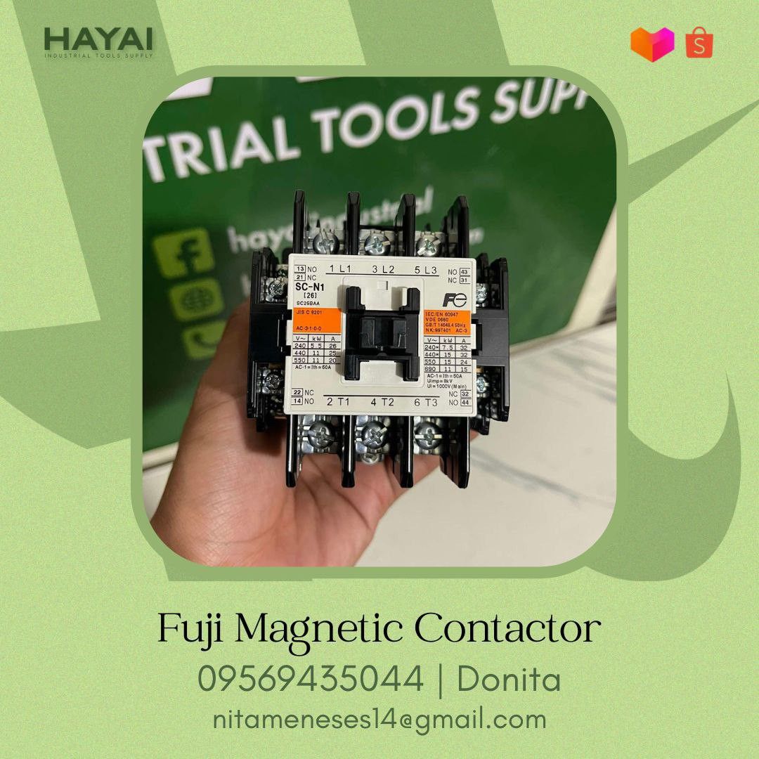 Fuji Magnetic Contactor, Commercial & Industrial, Construction Tools ...