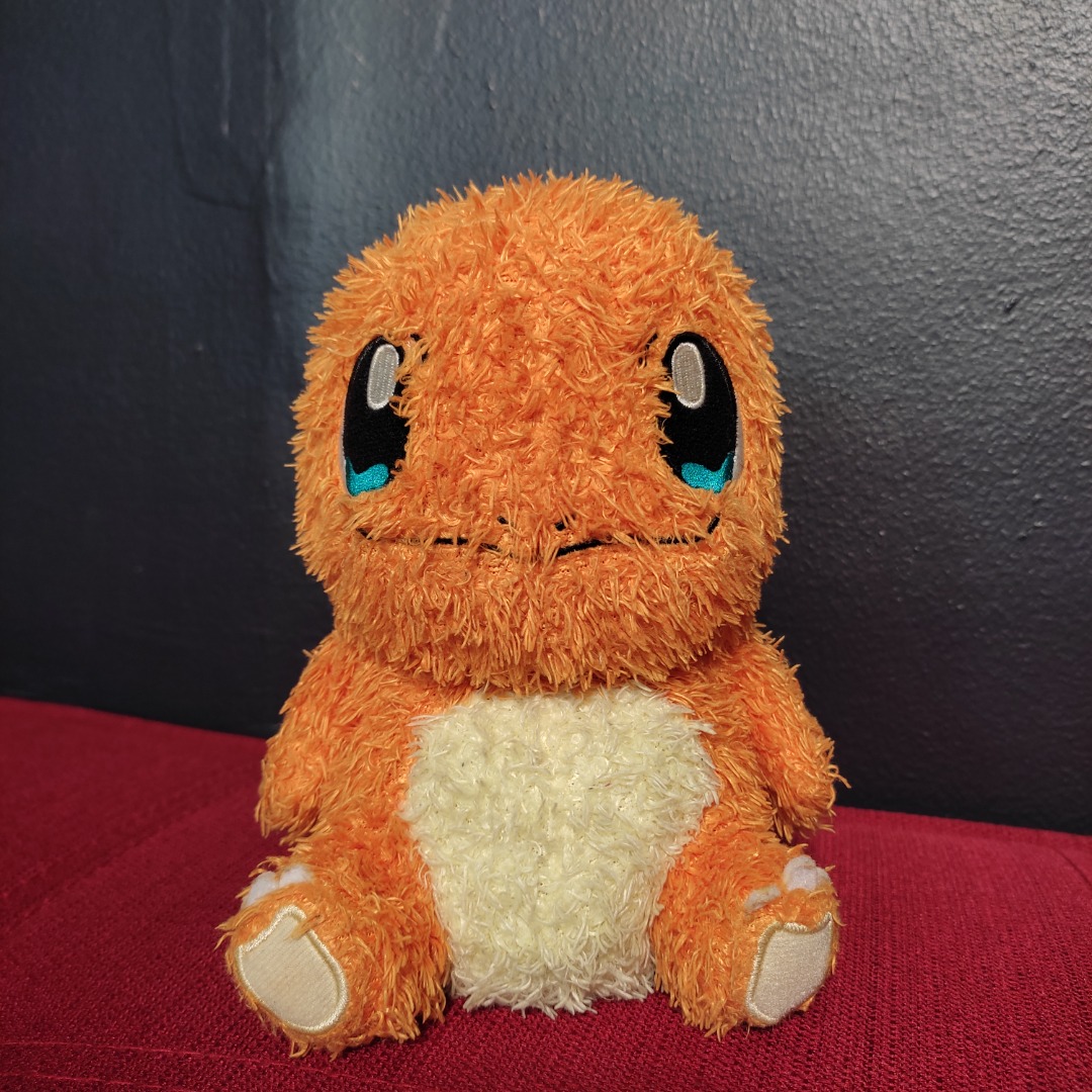 Furry Charmander Stuffed Toy Pokemon, Hobbies & Toys, Toys & Games on ...