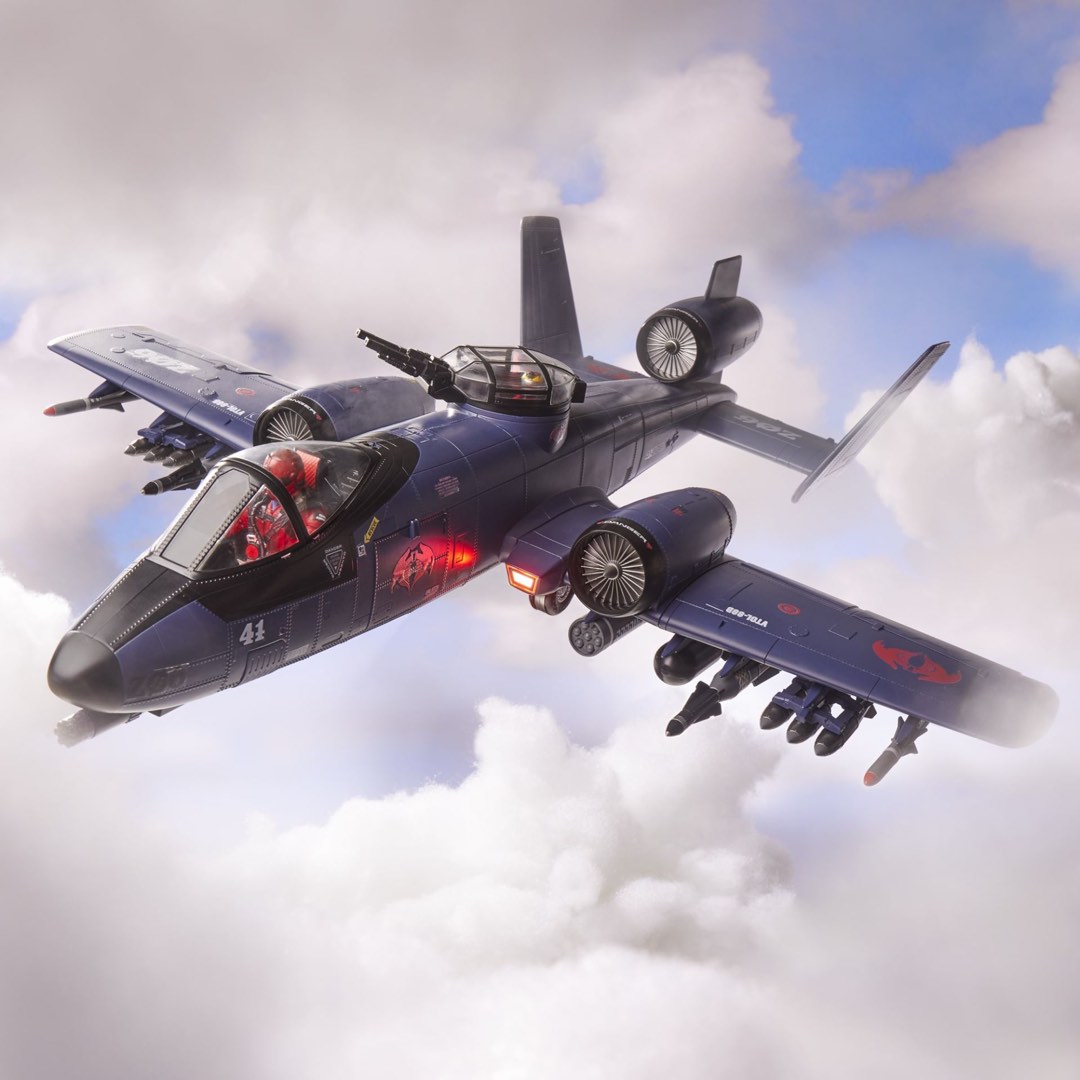 G.I. JOE CLASSIFIED SERIES: COBRA RATTLER GROUND ATTACK JET, Hobbies ...
