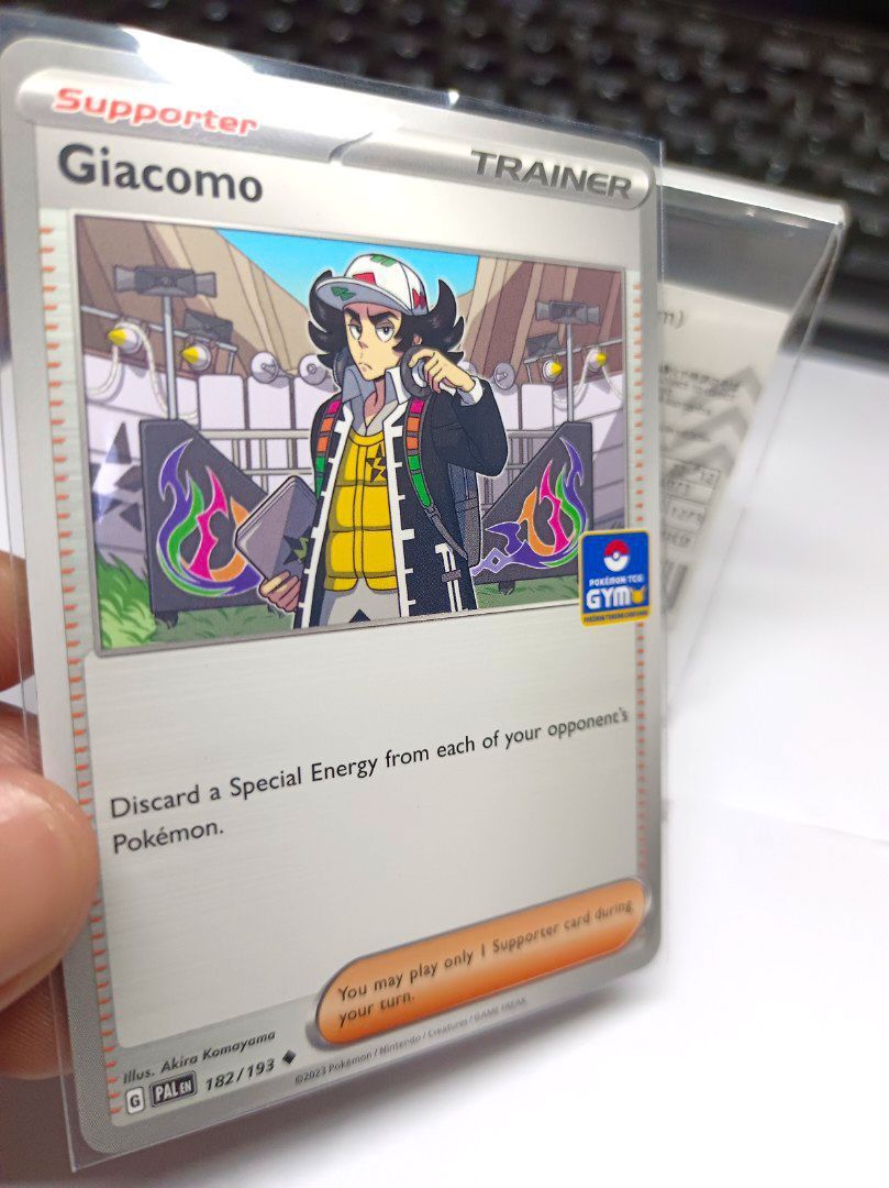 Giacomo - 182/193 (GYM Limited Edition) Paldea Evolved - Pokemon TCG ...