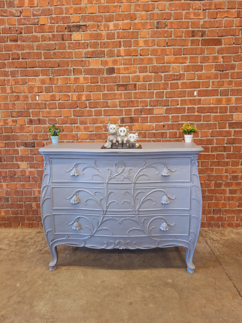 Greek Blue Chest of Drawers | Almari Laci Biru Greek, Furniture & Home ...