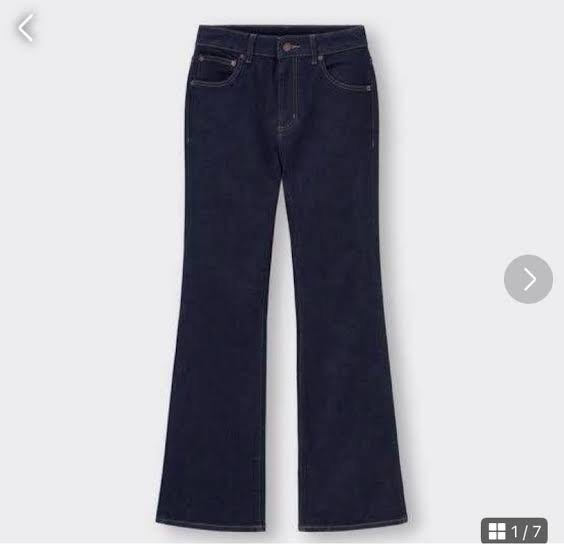 Gu Flare pants, Women's Fashion, Bottoms, Jeans on Carousell
