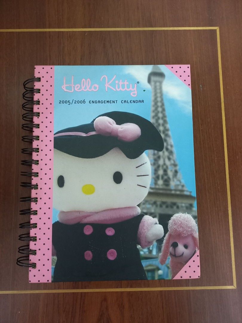 HELLO KITTY SANRIO ORIGINAL Note Book BUKU HARIAN BUKU DIARY, Toys ...