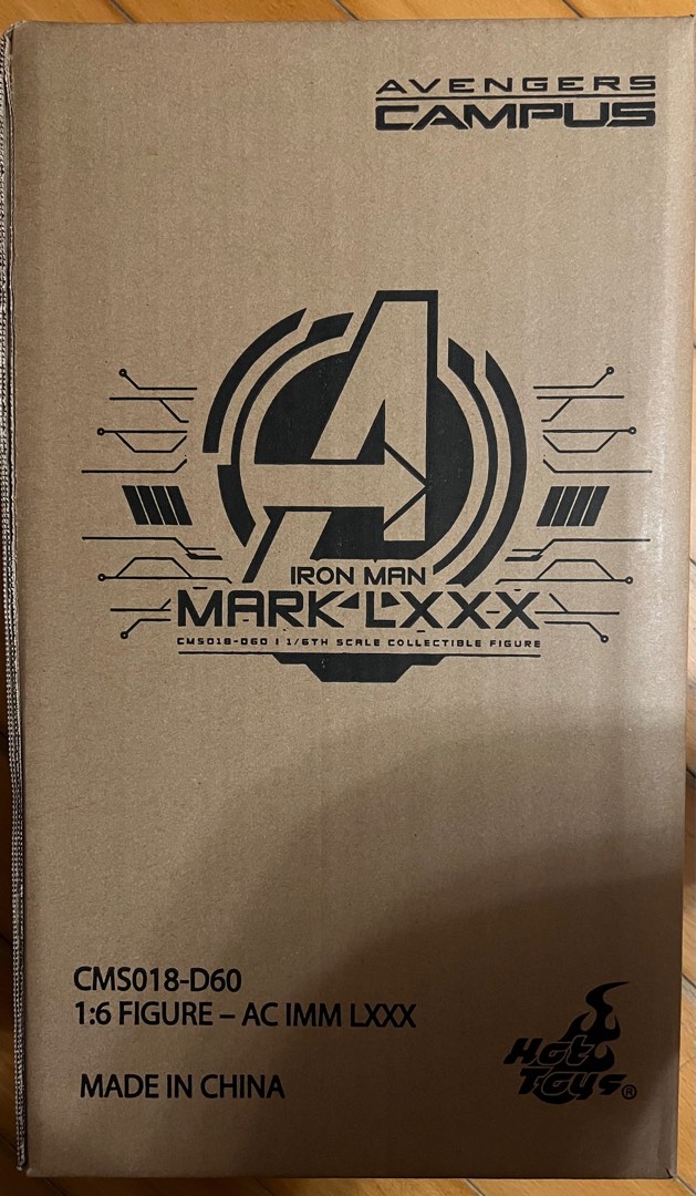 Hottoys Ironman Mark 80 LXXX(連Light Box）, 興趣及遊戲, 玩具 & 遊戲類 - Carousell