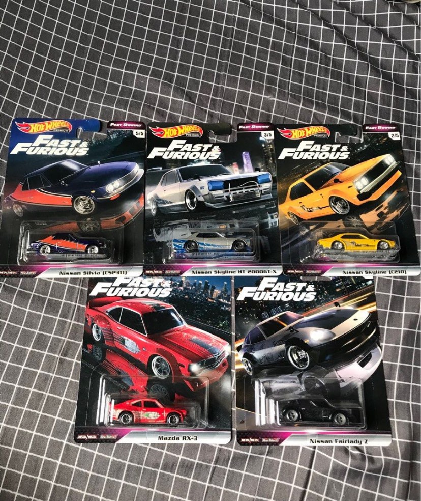 Hotwheels SET FNF FAST REWIND, Hobbies & Toys, Toys & Games on Carousell