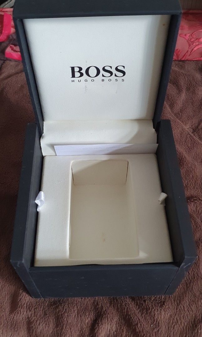 Hugo Boss Rectangular Dress Watch, Luxury, Watches on Carousell