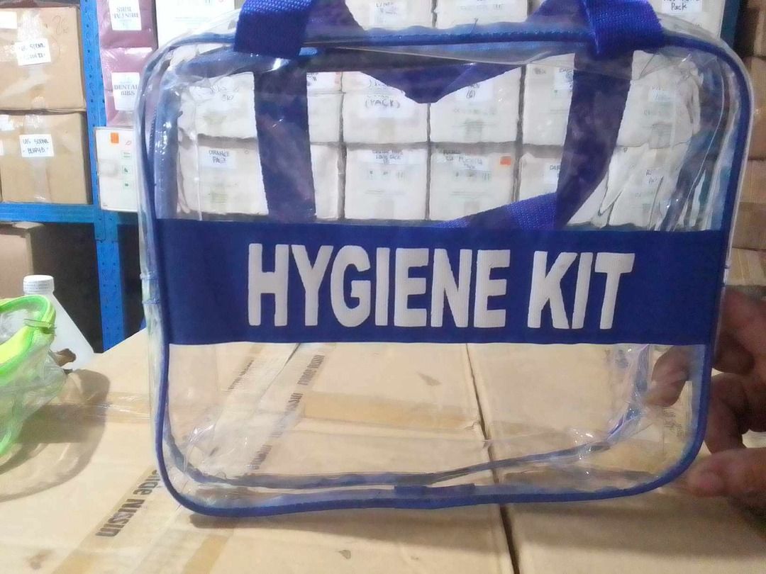 HYGIENE KIT PVC BAG- WE ALSO HAVE FIRST AID KIT AND ADMISSION KIT ...