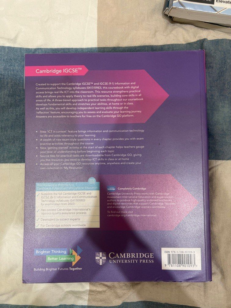 Ict Cambridge Igcse Coursebook Third Edition With Digital Book Access