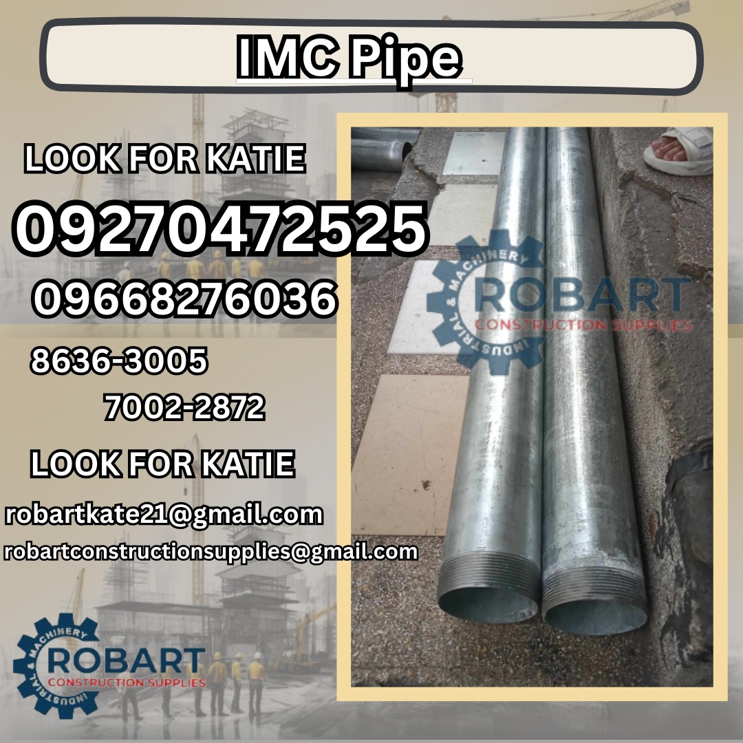 IMC Pipe, Commercial & Industrial, Construction Tools & Equipment on ...