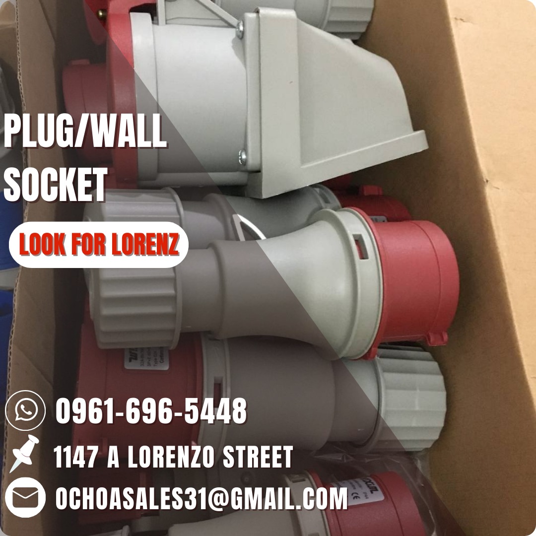 INDUSTIAL PLUG/WALL SOCKET, Commercial & Industrial, Construction ...