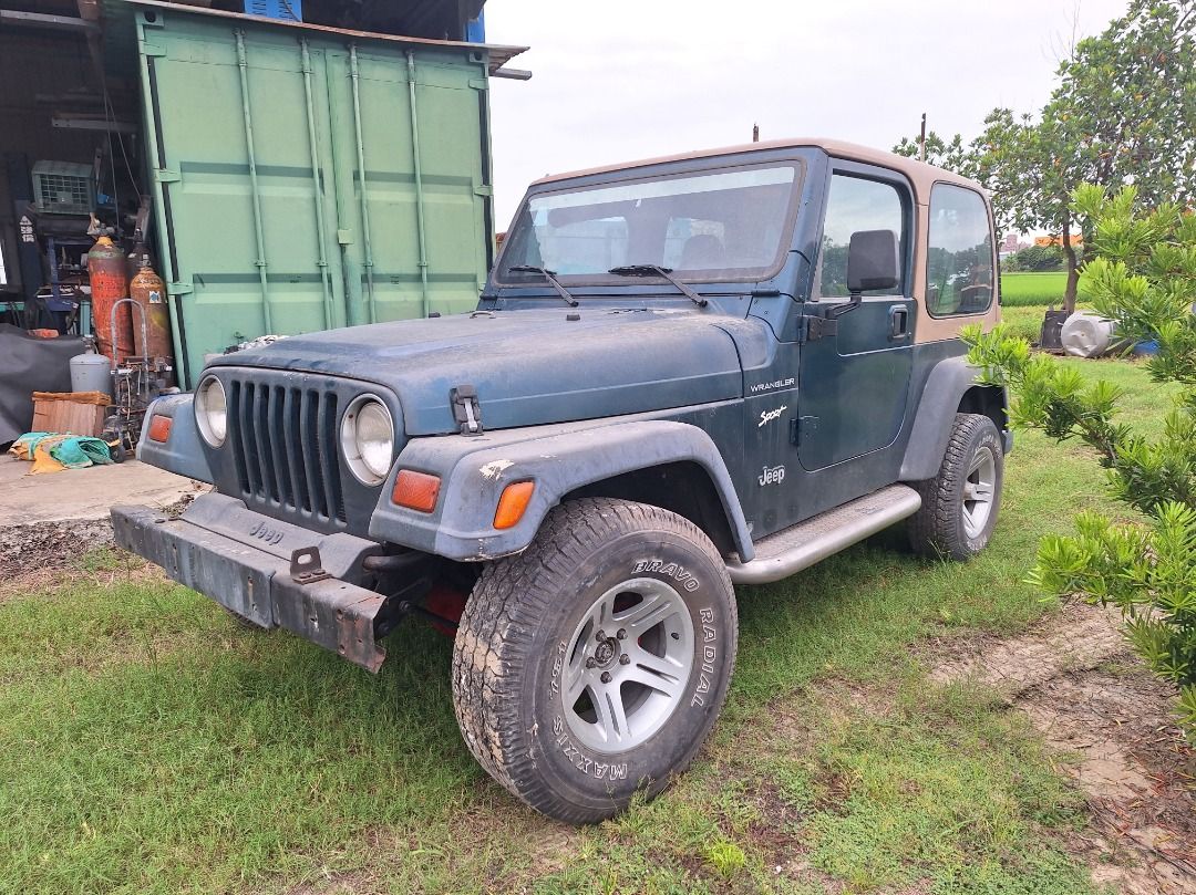 JEEP 藍哥 2.5 4WD 越野車 選舉車 圓燈 TJ 自排, 哩哩扣扣, 其他在旋轉拍賣