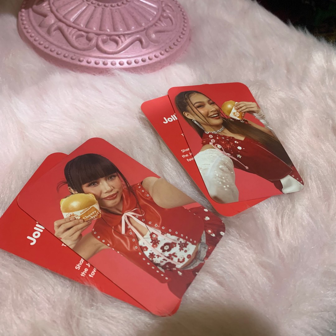 JOLLIBEE x BINI PHOTOCARD, Hobbies & Toys, Memorabilia & Collectibles ...