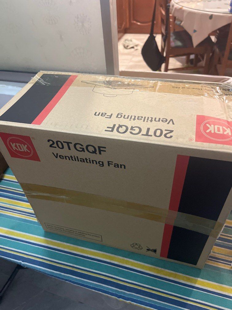 KDK 8” Ceiling Ventilation Fan 20TGQF, TV & Home Appliances, Other Home ...