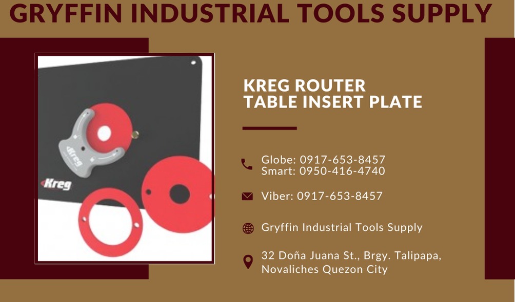 KREG router table insert plate, Commercial & Industrial, Industrial ...