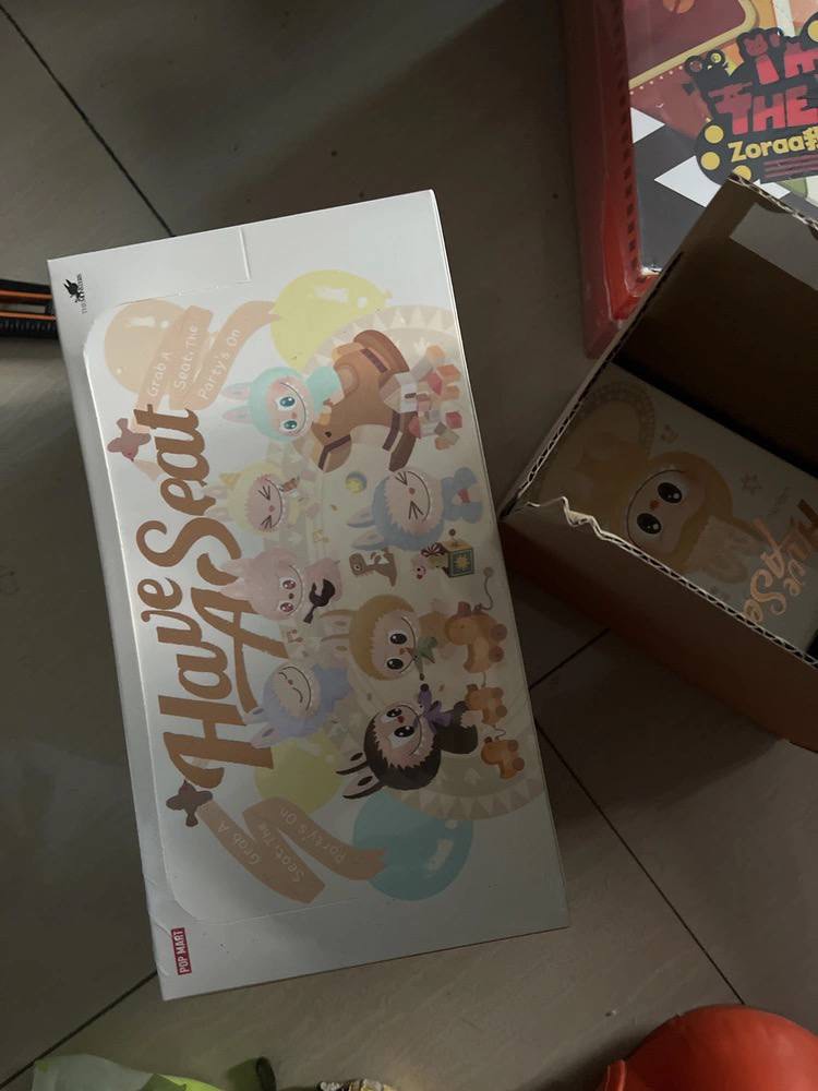 Labubu have a seat version 2 full case, Hobbies & Toys, Toys & Games on ...