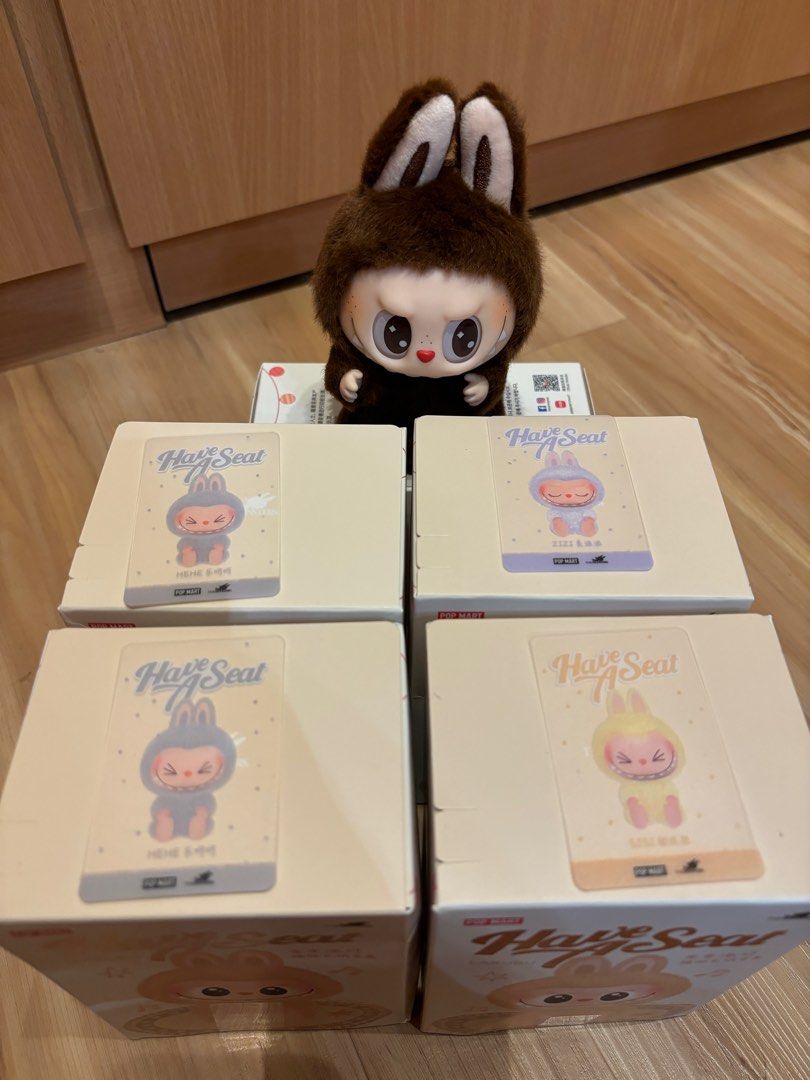 All colours Labubu v2 (have a seat), Hobbies & Toys, Memorabilia ...