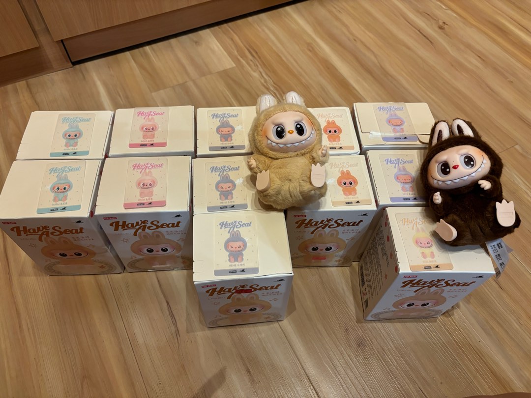 All colours Labubu v2 (have a seat), Hobbies & Toys, Memorabilia ...